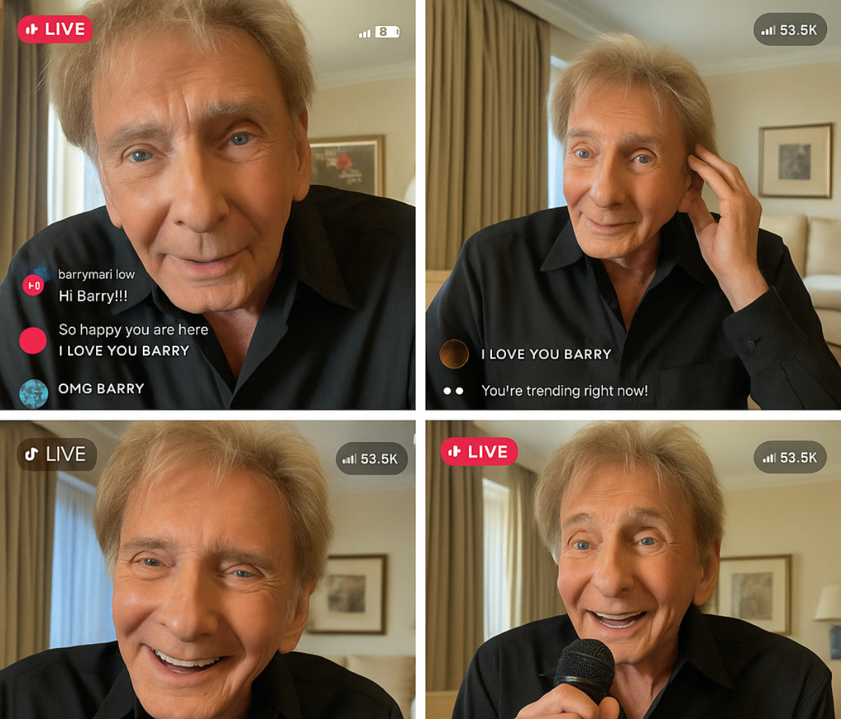 INTERNET GOLD: August 2, 2025 — At 82, Barry Manilow Shocked Fans by ...